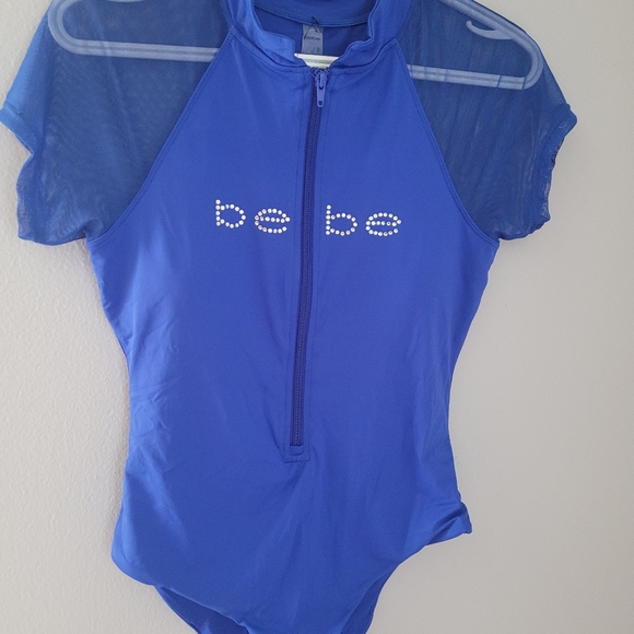 bebe | Swim | Bebe Blue Swimsuit | Poshmark